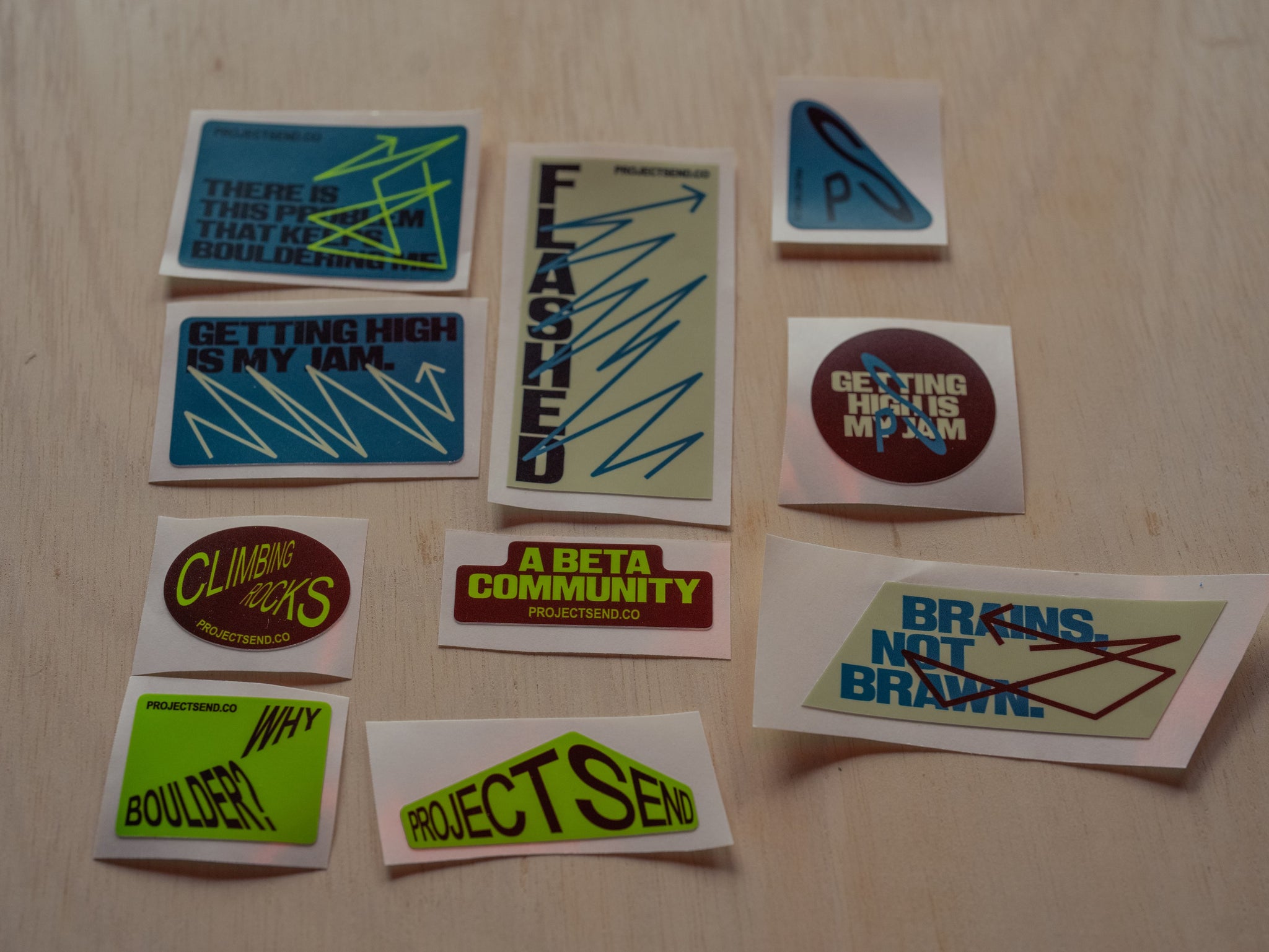 Project Send Stickers Pack – Project Send co